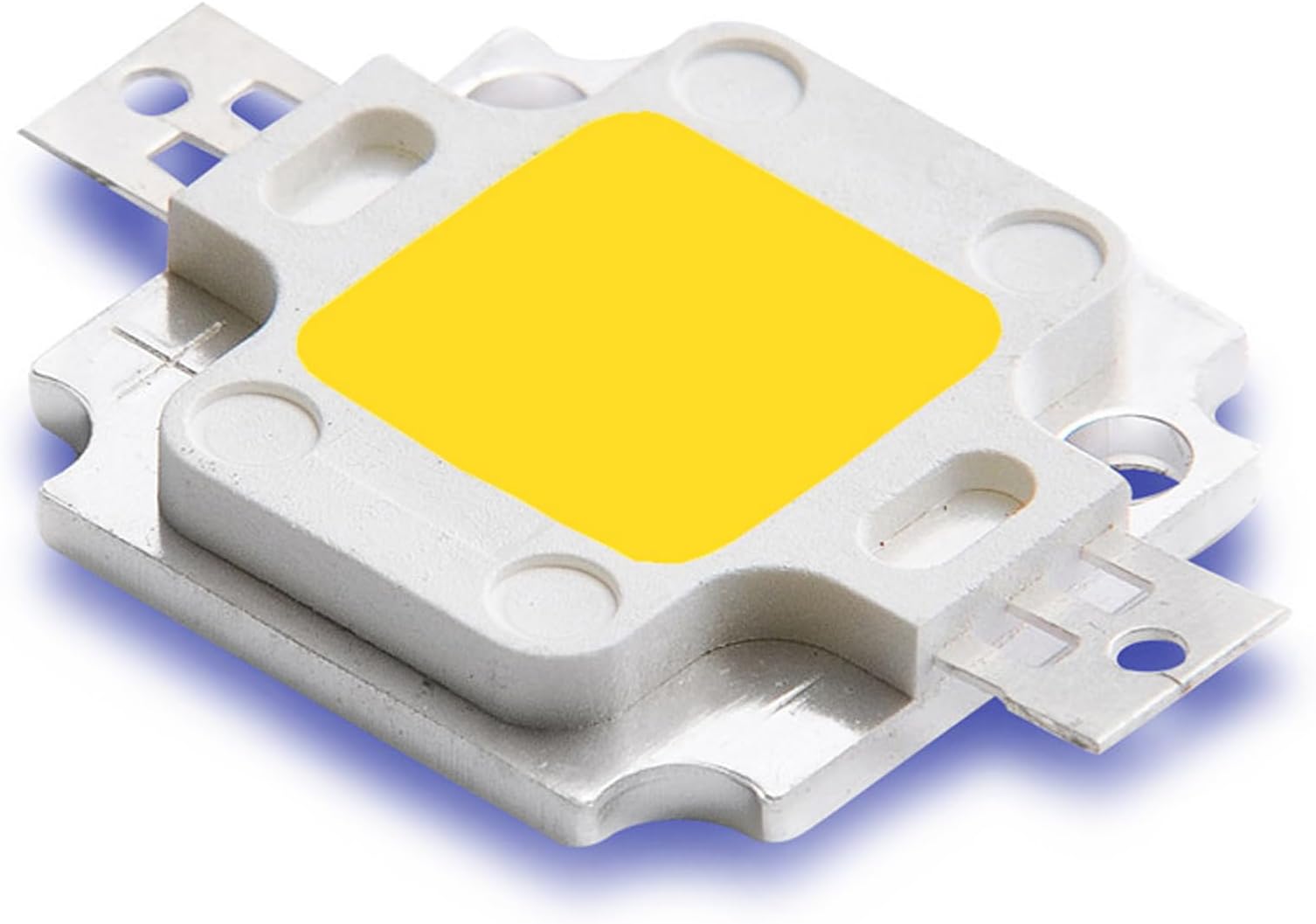 10pcs Round COB 3W High Power LED Chip Bulb Lamp Light Aluminum Circuit ...