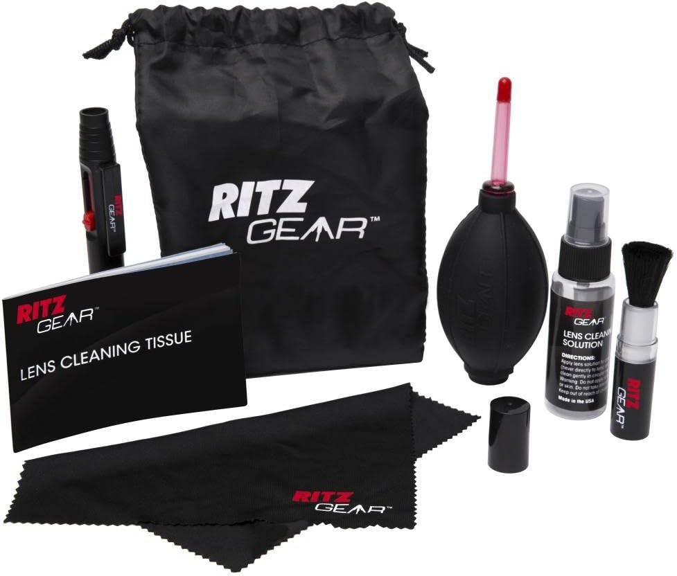 Amazon.com : Ritz Gear™ Premium 8-in-1 Cleaning Kit for Cameras ...