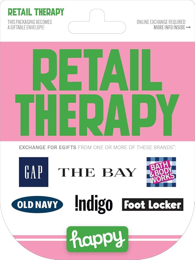 Multi-Brand Choice Cards Retail Therapy Gift Card : Amazon.ca: Gift Cards