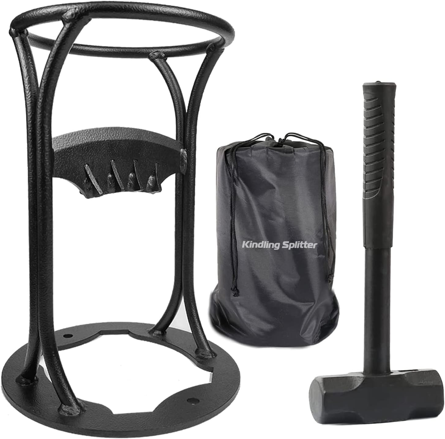 Amazon.com : Aubai Kindling Splitter Manual Log Splitter Firewood ...