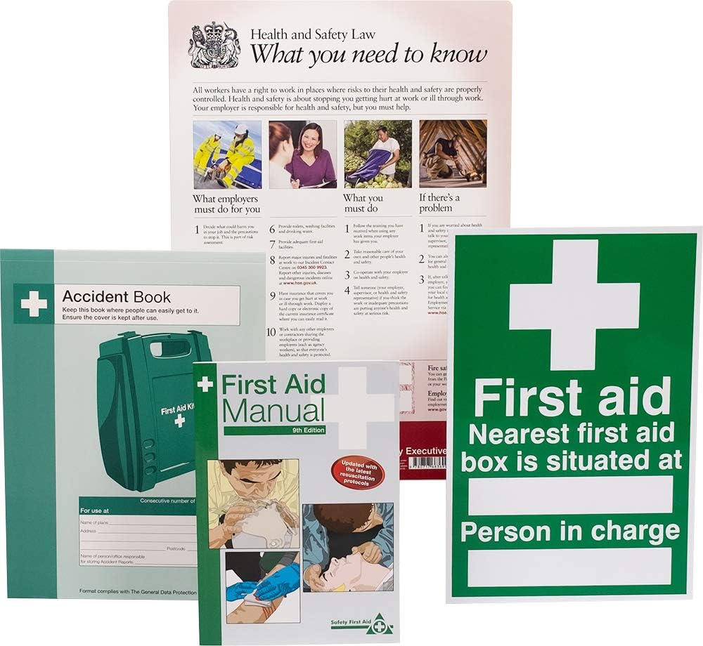 Safety First Aid Group HSE Compliance Supersize Kit : Amazon.co.uk ...