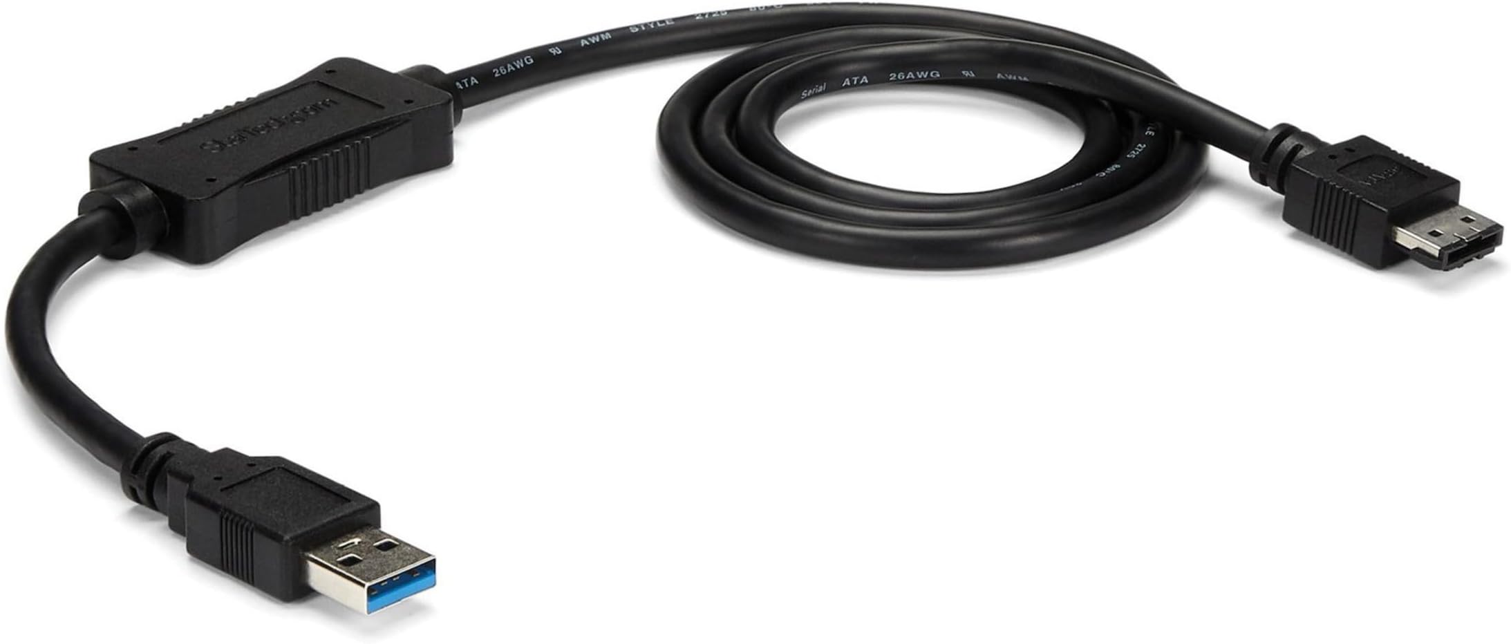 Amazon.com: StarTech.com 3 ft USB 3.0 to eSATA Adapter - 6 Gbps USB to ...