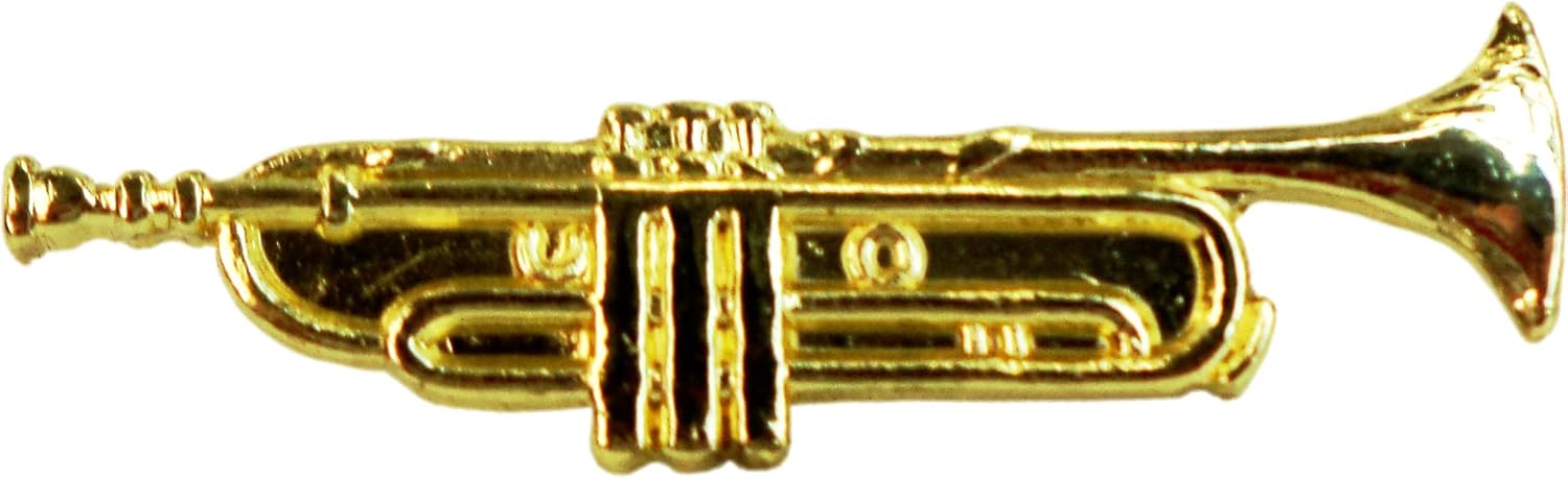 Amazon.com: Trumpet Enamel Pin – Musical Instrument Accessory for ...