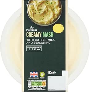 Morrisons Mashed Potatoes, 450g : Amazon.co.uk: Grocery