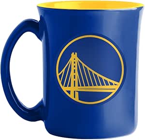 Amazon.com: Logo Brands NBA Large 15oz Two Toned Cafe Mug with Inner ...