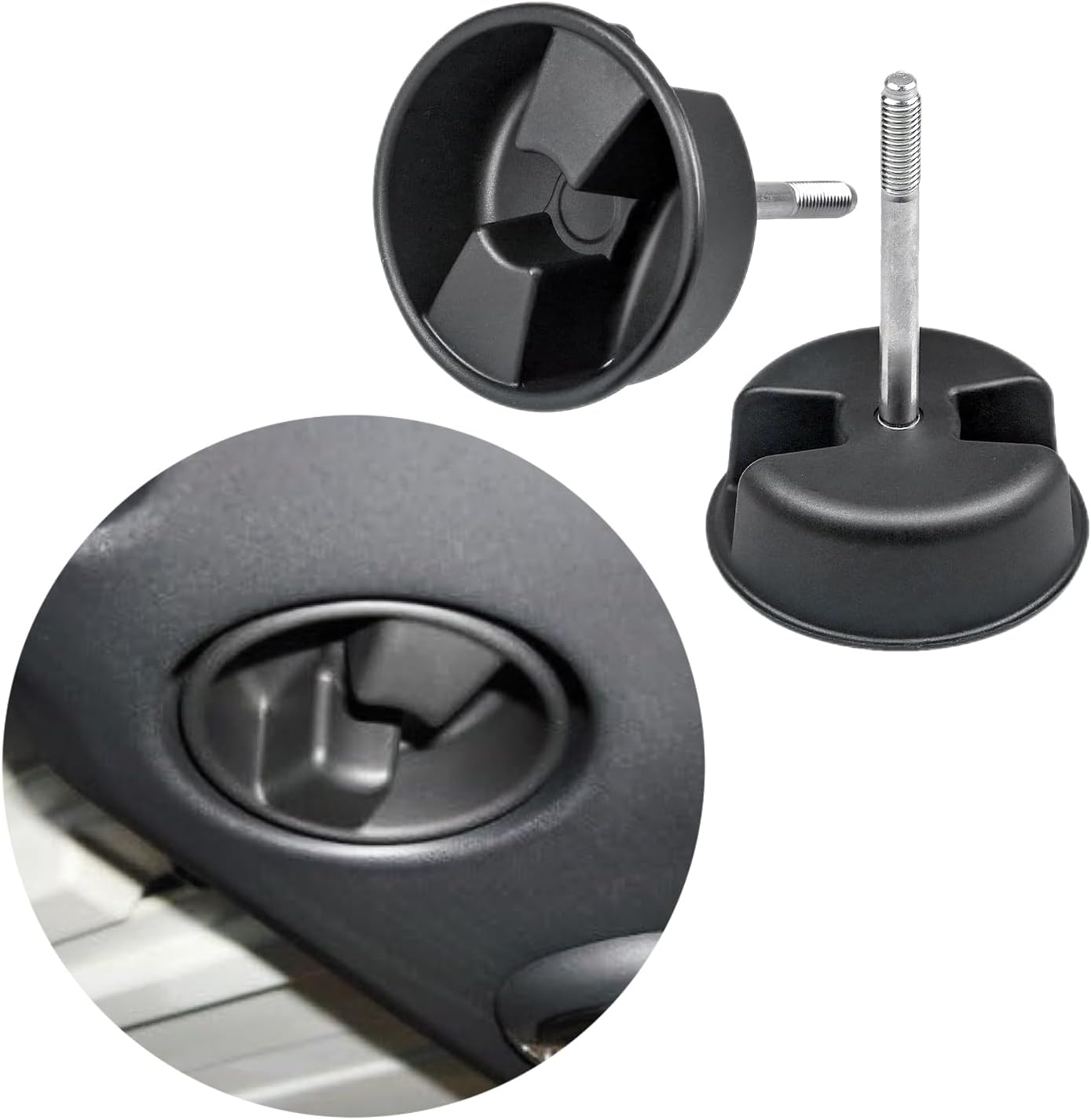 Amazon.com: Gztoyu 2 PCS Auto Hardtop Top Panel Mounting Knob Screw for ...