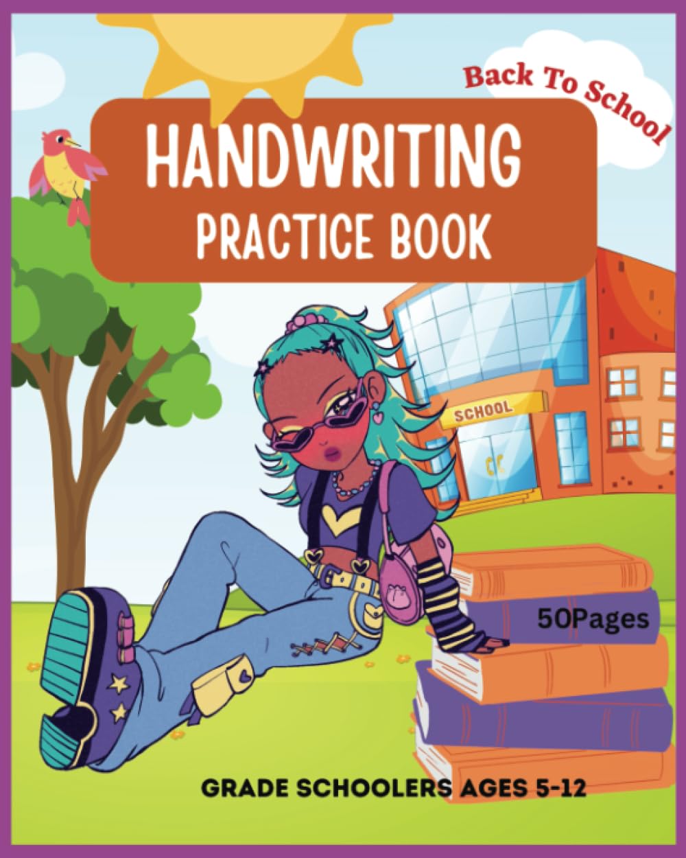 Back to School: Handwriting Practice Book. Grade School Elementary ...