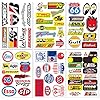 Amazon.com - Cars Motor Drag Racing Lot 6 Vinyl Graphic Decals Stickers ...