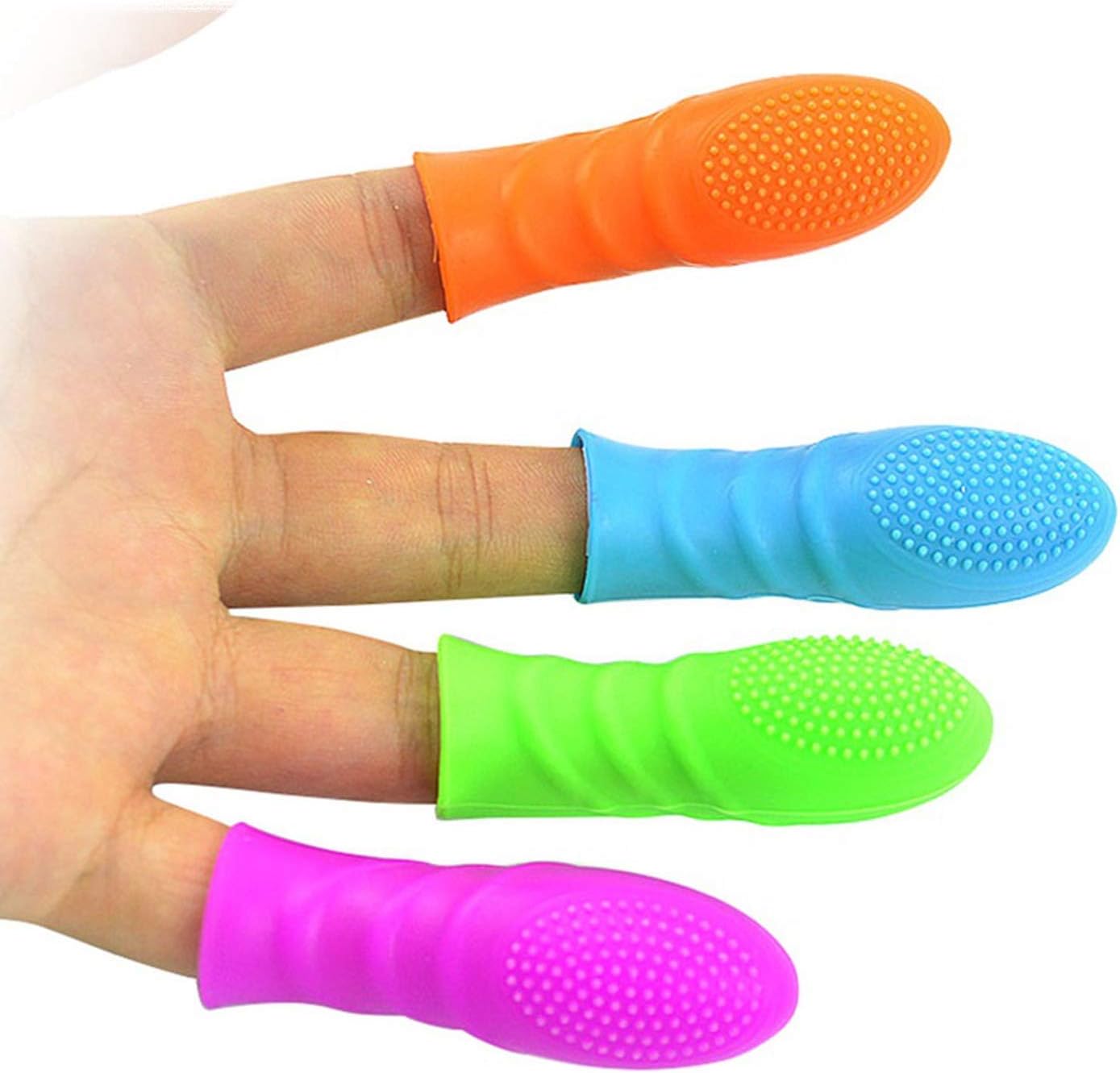 Amazon.com: Unisex Games Waterproof Finger Sleeve Privacy Massager ...