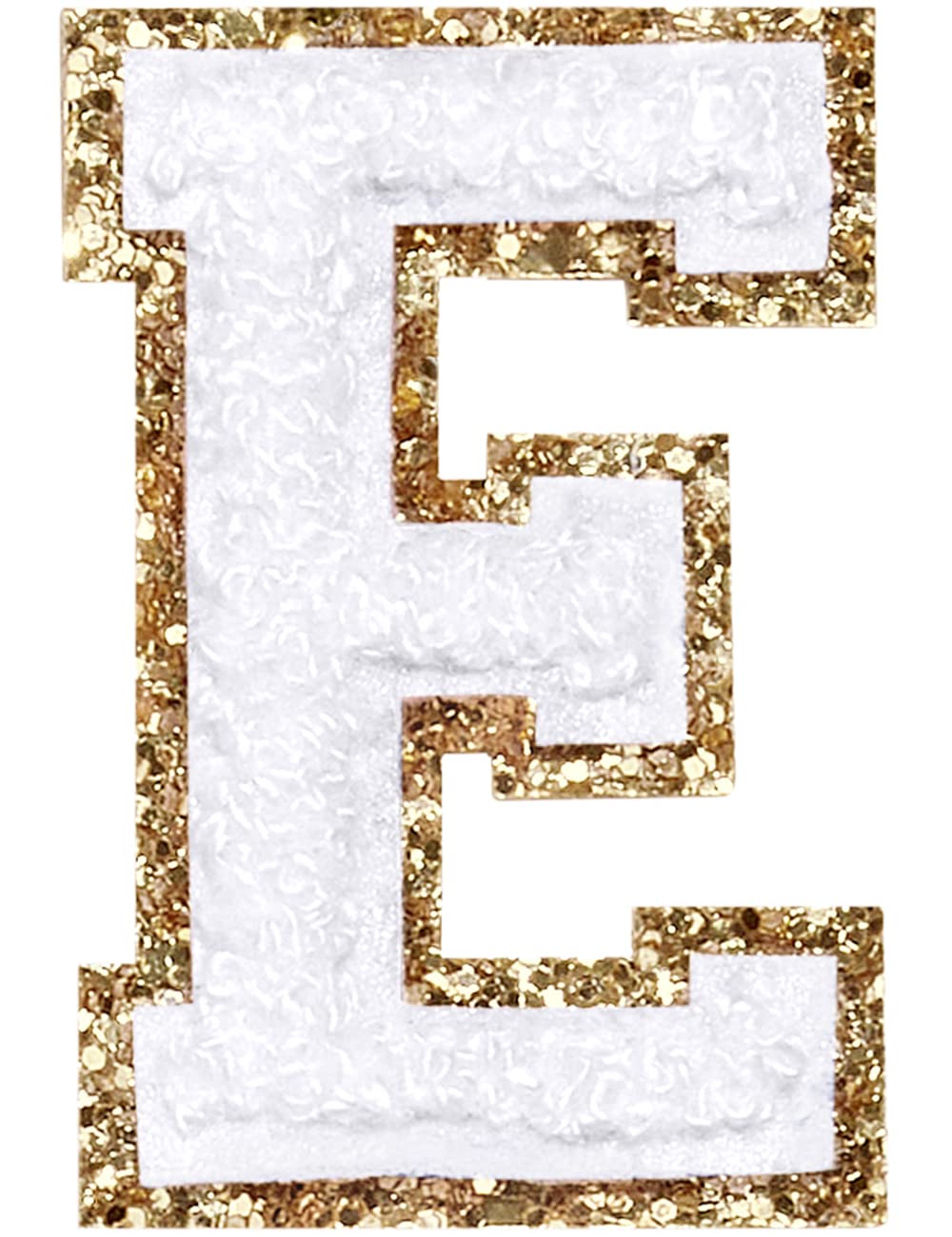 The Letter E In Glitter