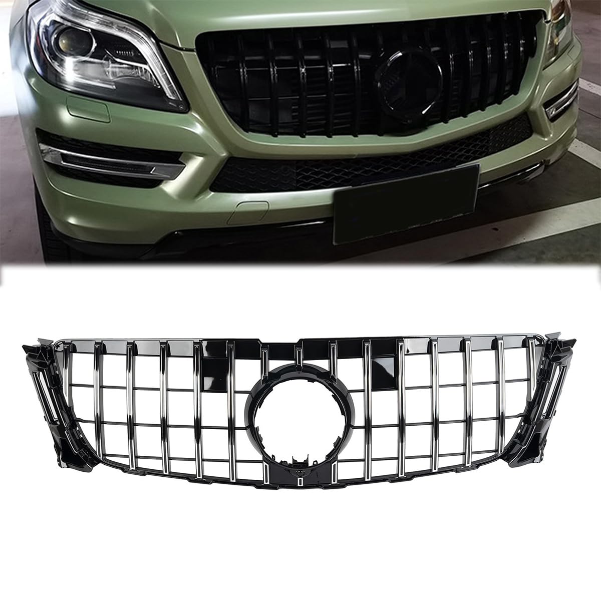Amazon.com: KARPAL GT Style Front Grille Grill Compatible with 2013 ...