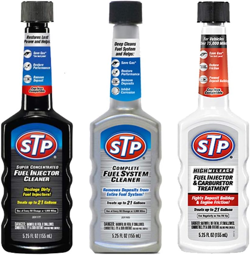 Amazon.com: STP Gas Treatment, Fuel Intake System Cleaner,Prevent Fuel ...