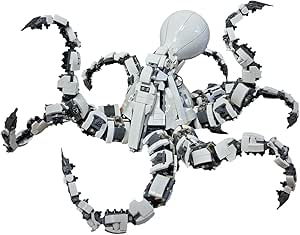 Amazon.com: Mecha Octopus Building Blocks Toys,Octopus Building Block ...