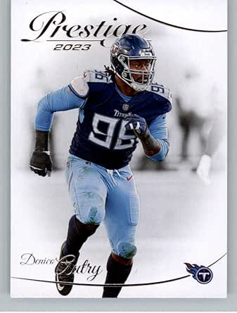Amazon.com: 2023 Panini Prestige #284 Denico Autry Tennessee Titans NFL ...