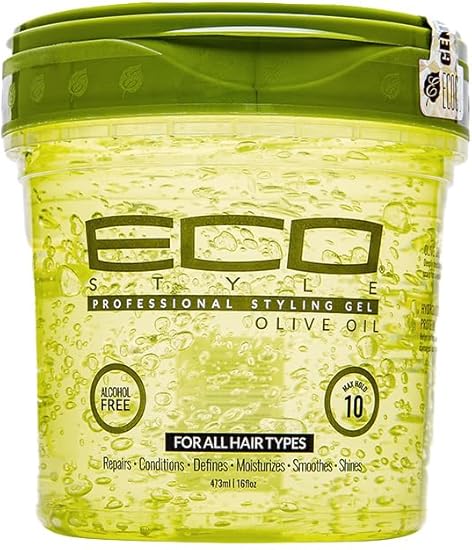 Eco Style Olive Oil Hair Styling Gel, 473 ml : Amazon.com.au: Beauty