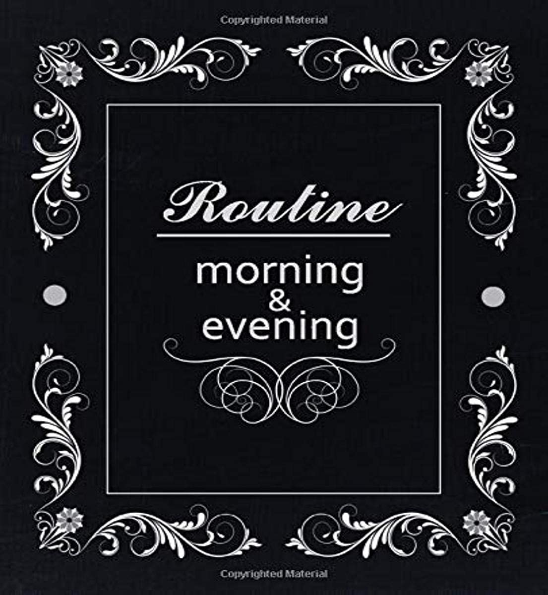 Routine. Morning & Evening.: Morning and Evening Routine Journal ...