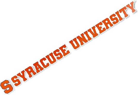 Amazon.com: Desert Cactus Syracuse University Sticker Orange Name Logo ...