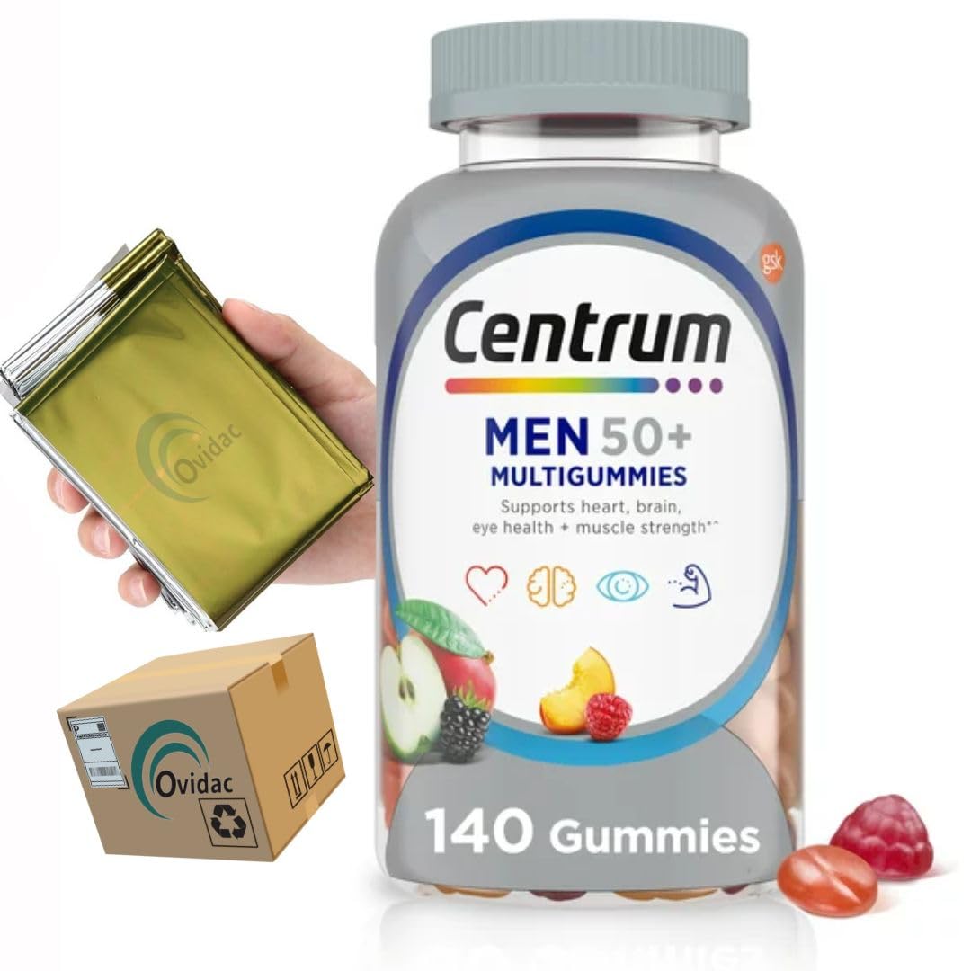 Buy Centrum Silver Men 50+ 140 Multigummies Multi Supplement Gummies ...