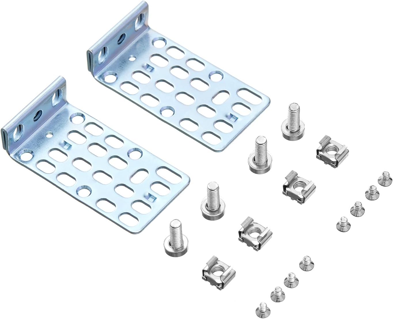 Amazon.com: PhyinLan 1U Rack Mount Kit for Cisco Switches Rack Ears for ...