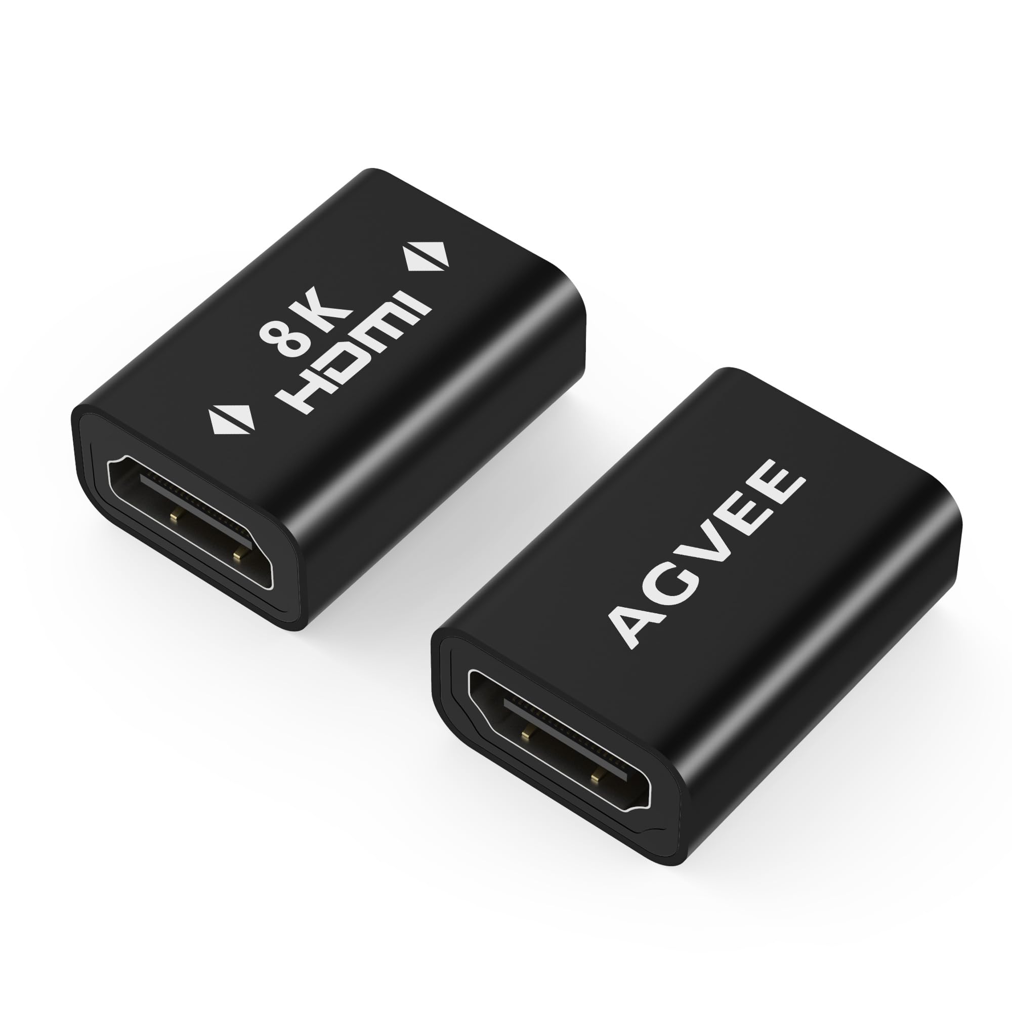 Amazon.com: AGVEE 2 Pack 8K Female to Female HDMI Adapter, 8K@60HZ HDR ...