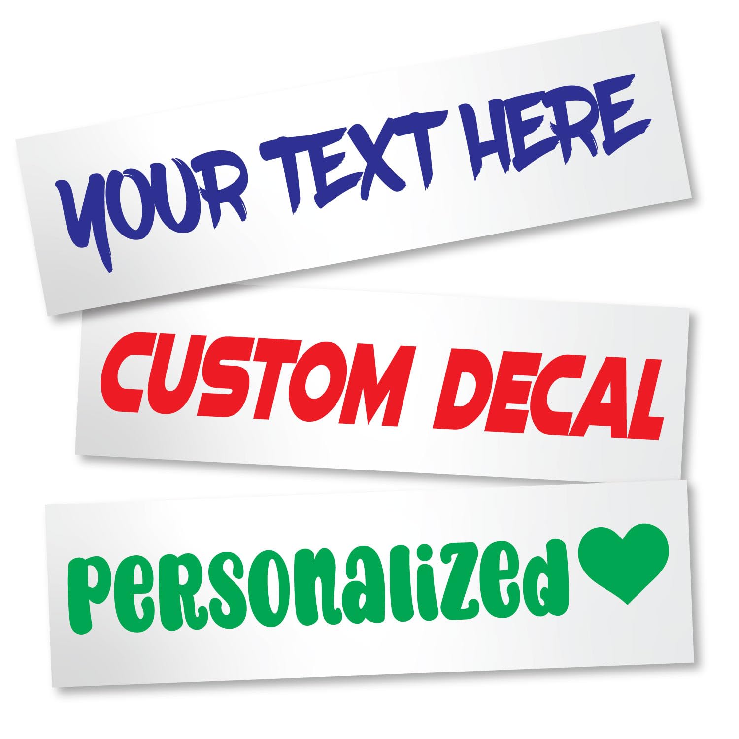 Amazon.com - Custom Name Decal Stickers – Personalized Vinyl Stickers ...