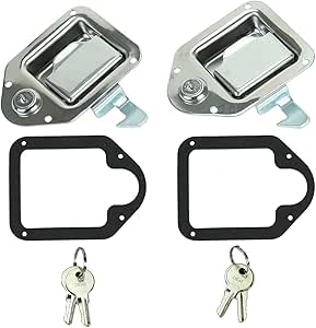 2 Pcs Tool Box Replacement Latch,Stainless Steel Truck Tool Box Latch ...