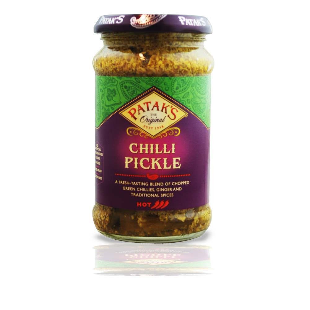 Patak's Chilli Pickle 283g : Amazon.co.uk: Grocery
