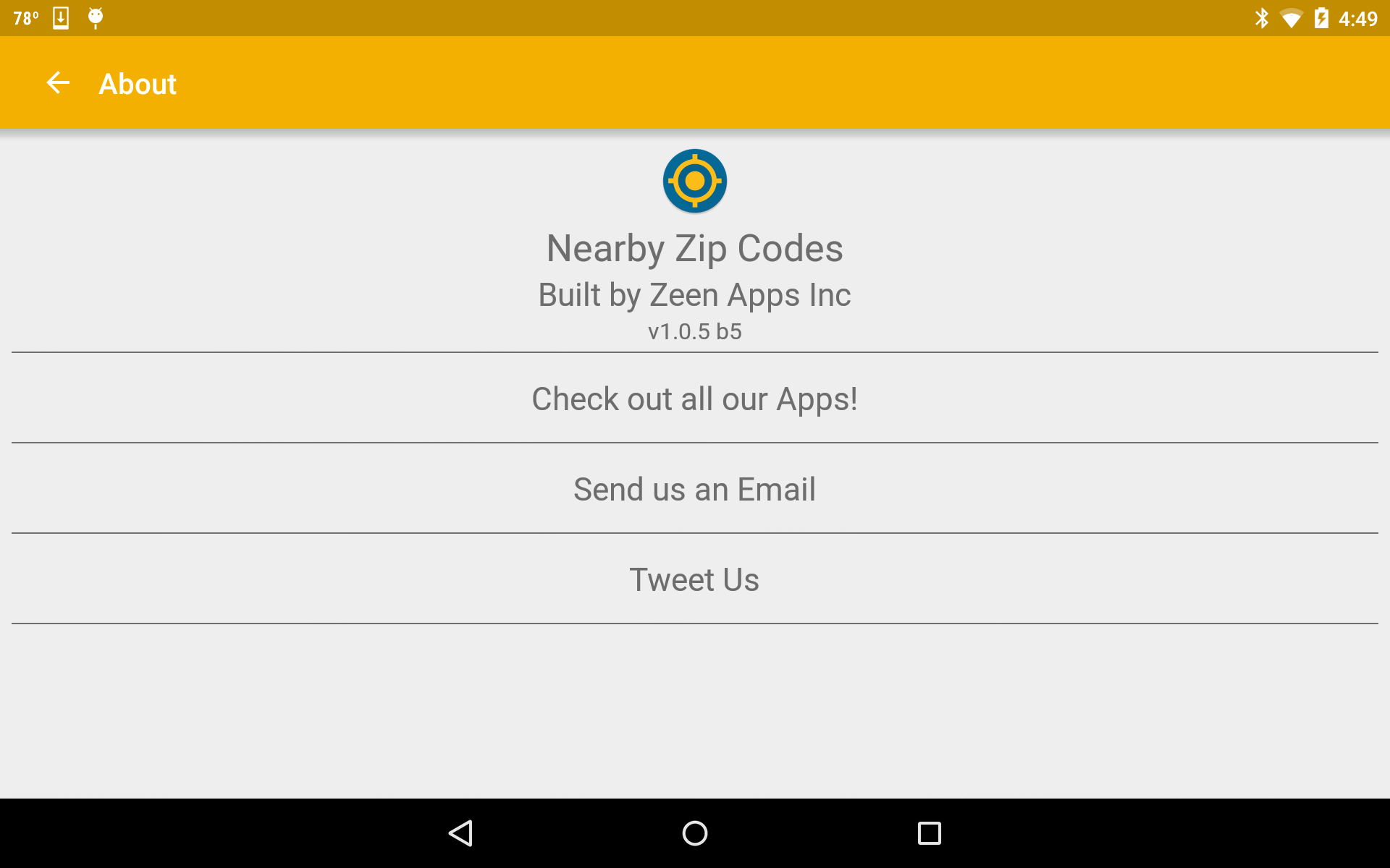 Nearby Zip Codes Amazon Appstore For Android nearby-zip-codes-amazon-appstore-for-android