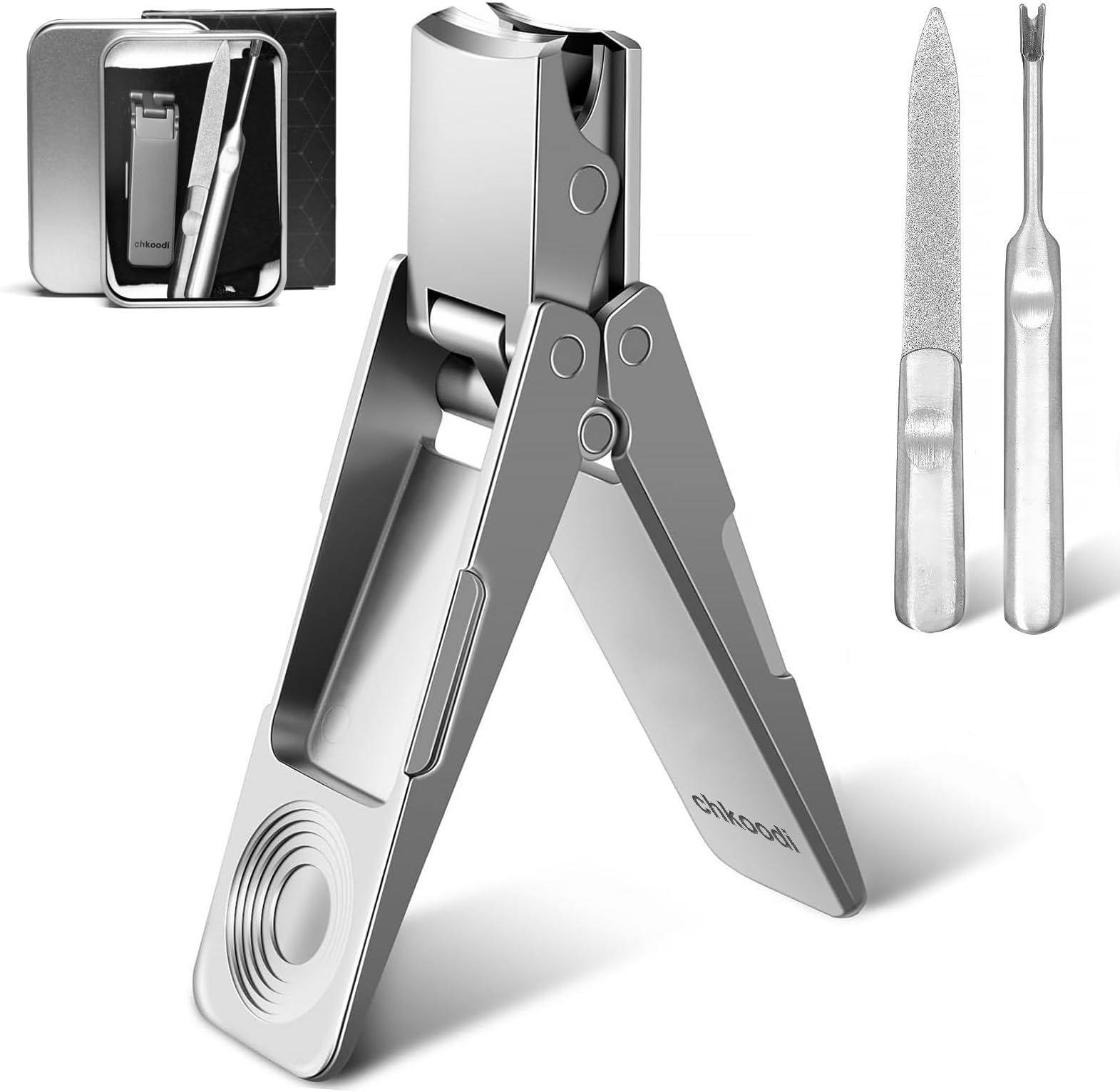 Amazon.com : MR.GREEN Innovative Folding Nail Clippers Collapsible Nail ...