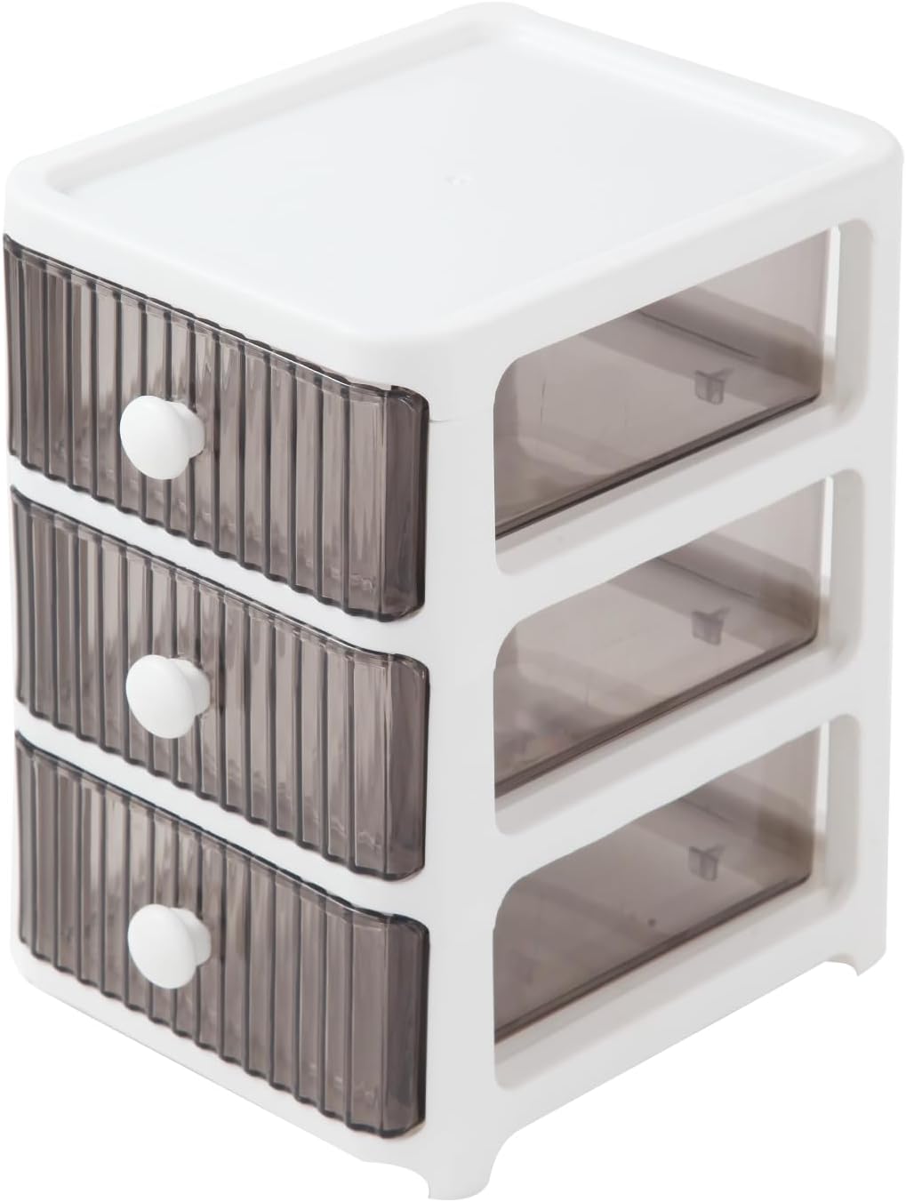 Amazon.com: Balihua 3 Drawers Desktop Storager, Make by 3 Layers of ...