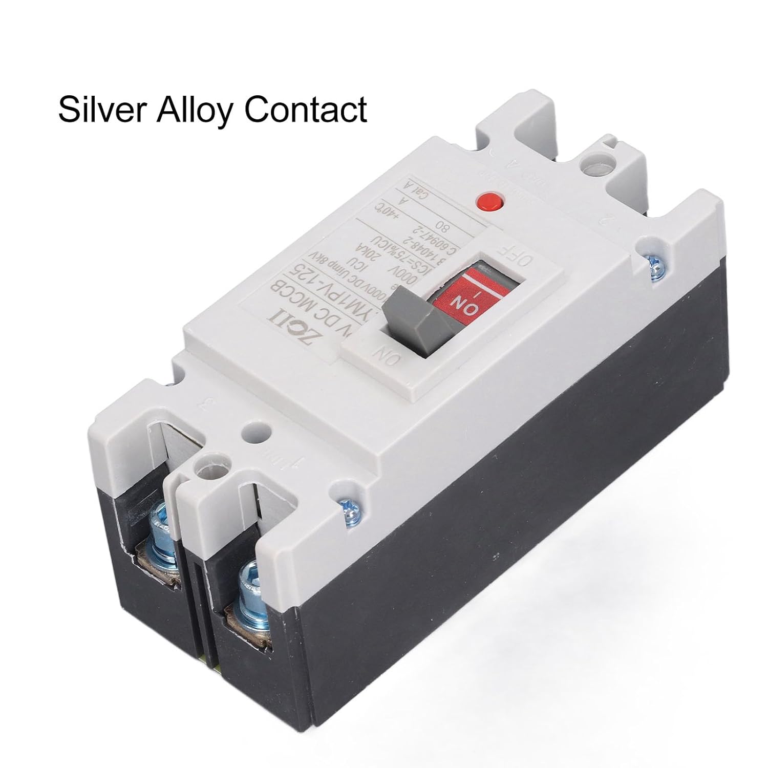 Disyuntor miniatura 1000 V 80 A 2 polos MCCB DC Solar batería ...