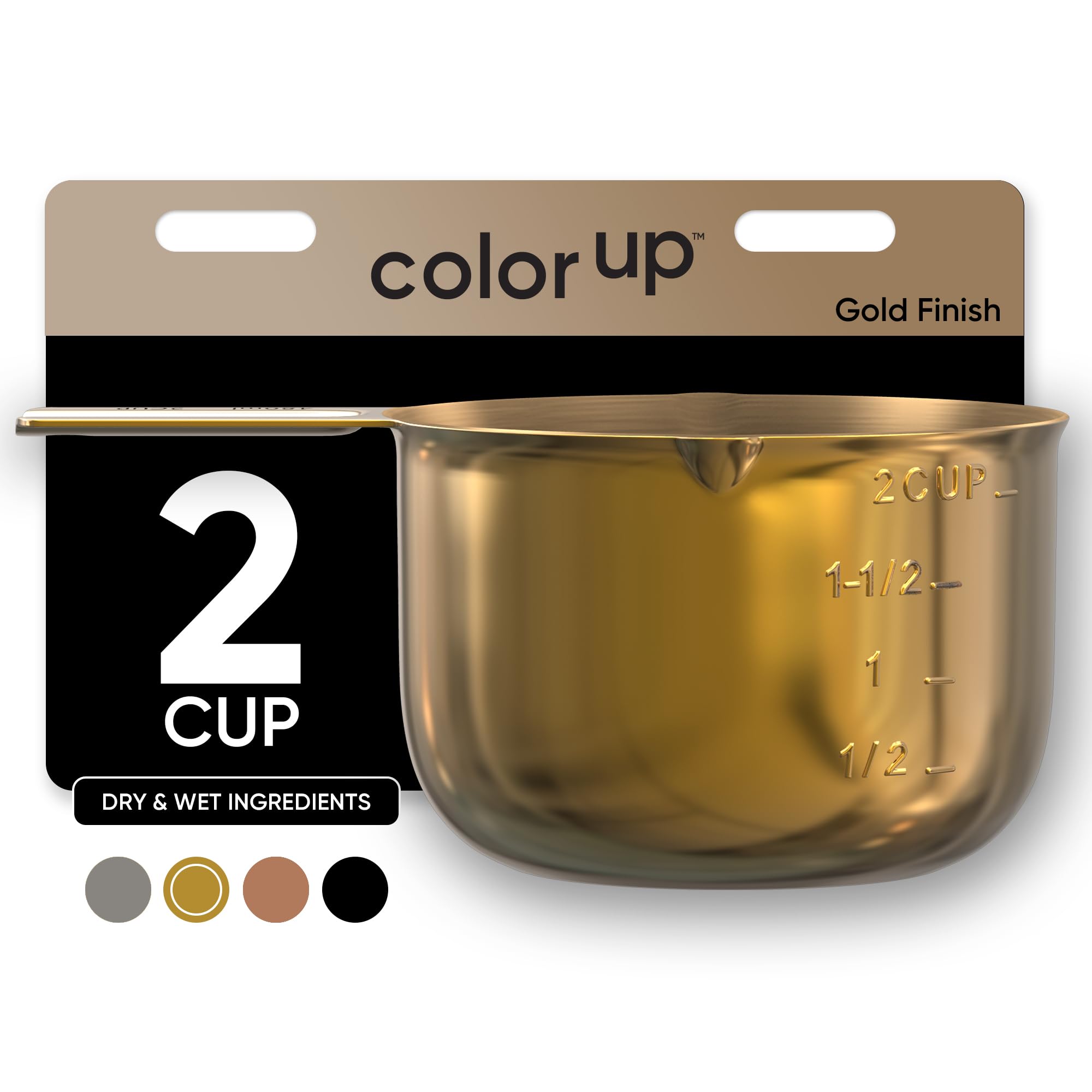 Amazon.com: Color Up Measuring Cups, Accurate for Wet & Dry Ingredients ...
