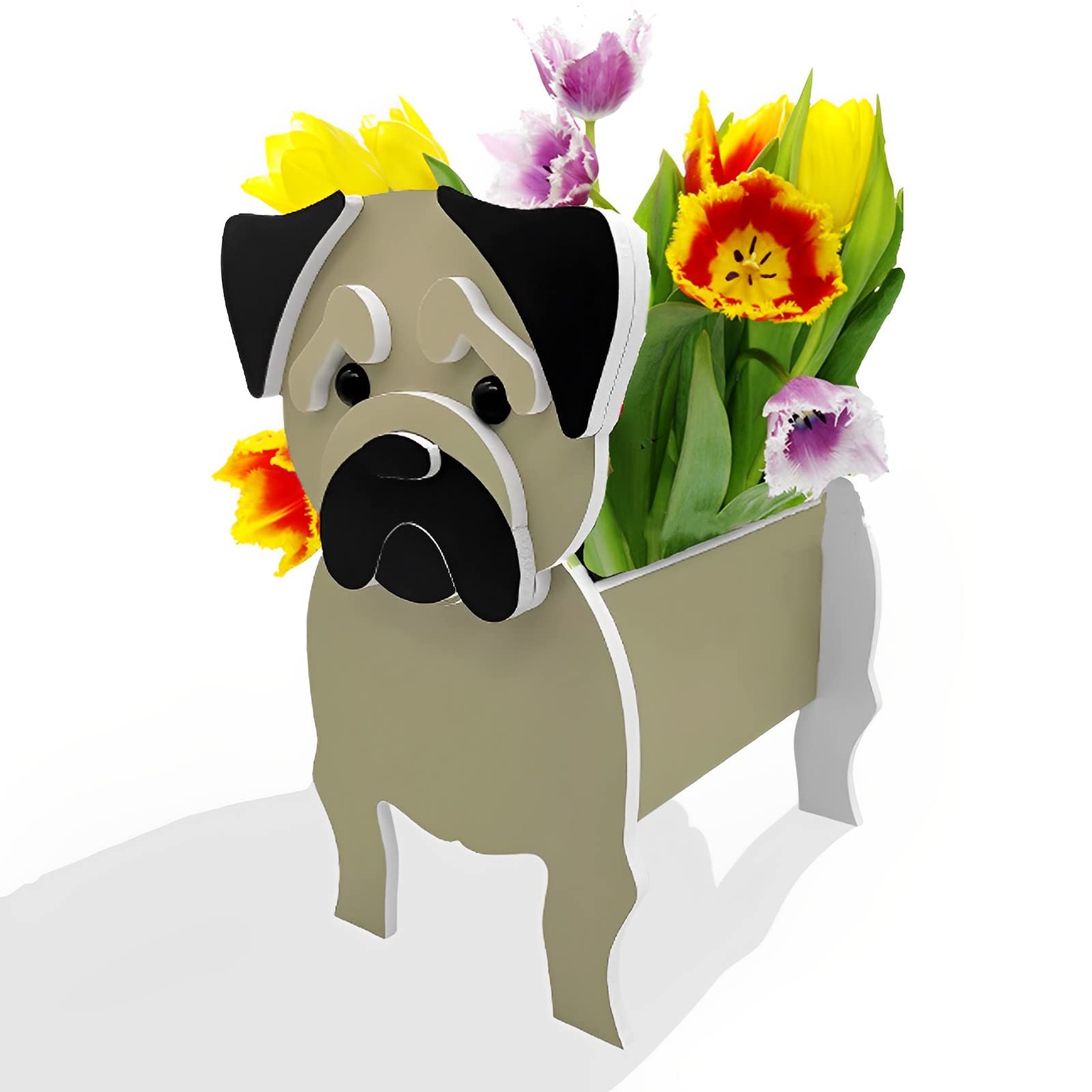 Amazon.com : strolfay Dog Planter Gifts for Women,Cute PVC Herb Garden ...