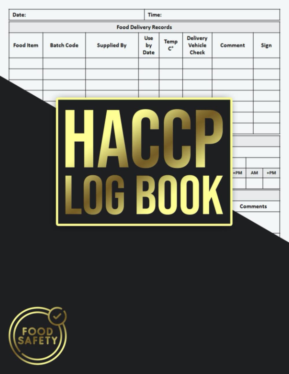 Buy Haccp Log Book: Haccp Record Book, Hazard Analysis and Critical ...