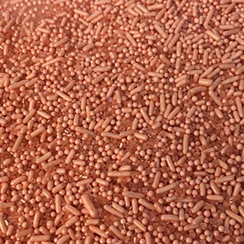 Amazon.com: Rose Gold Sprinkles for Baking and Decorating Cupcake ...