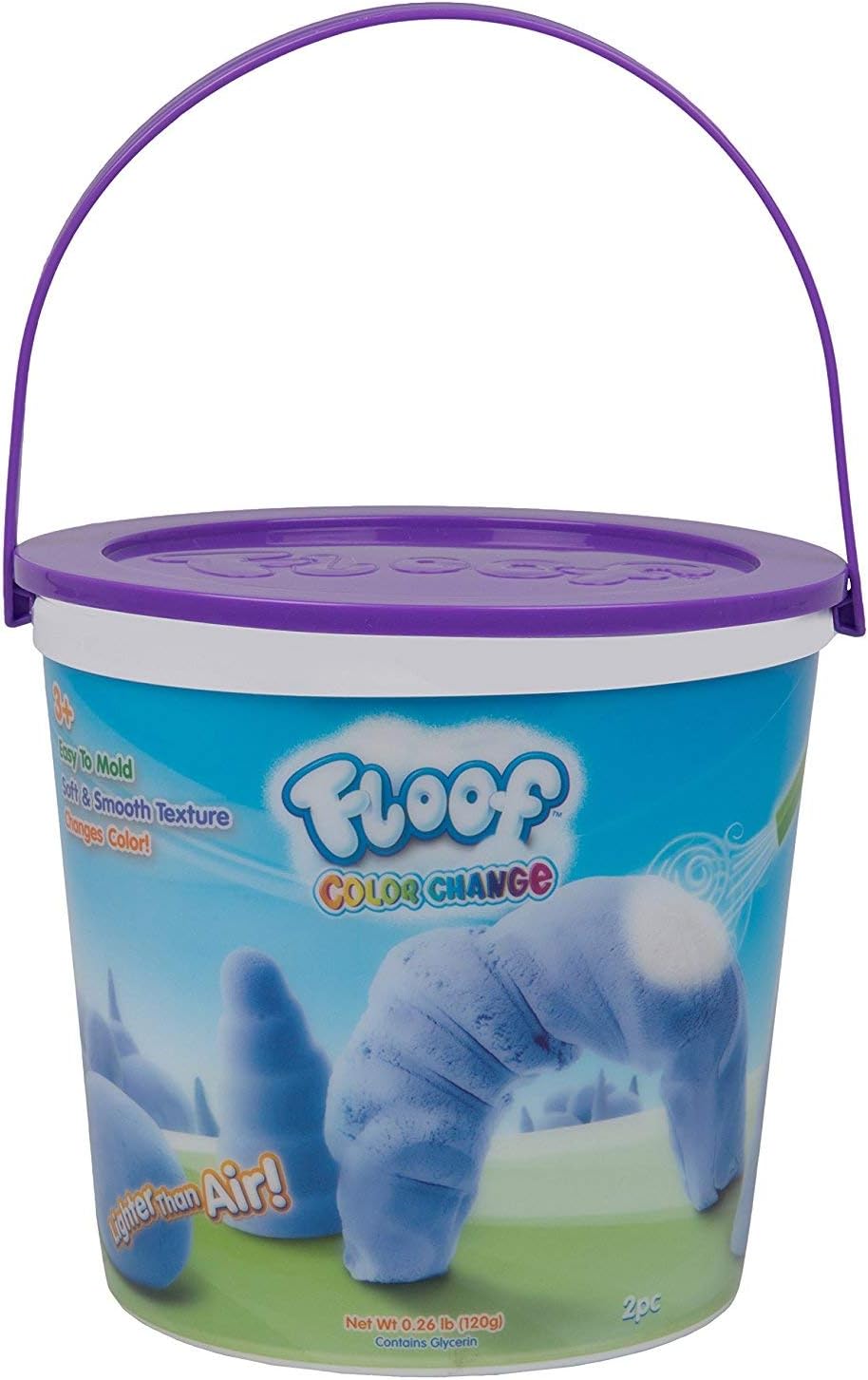 Amazon.com: Floof Modeling Clay - Color Changing Indoor Snow - Includes ...