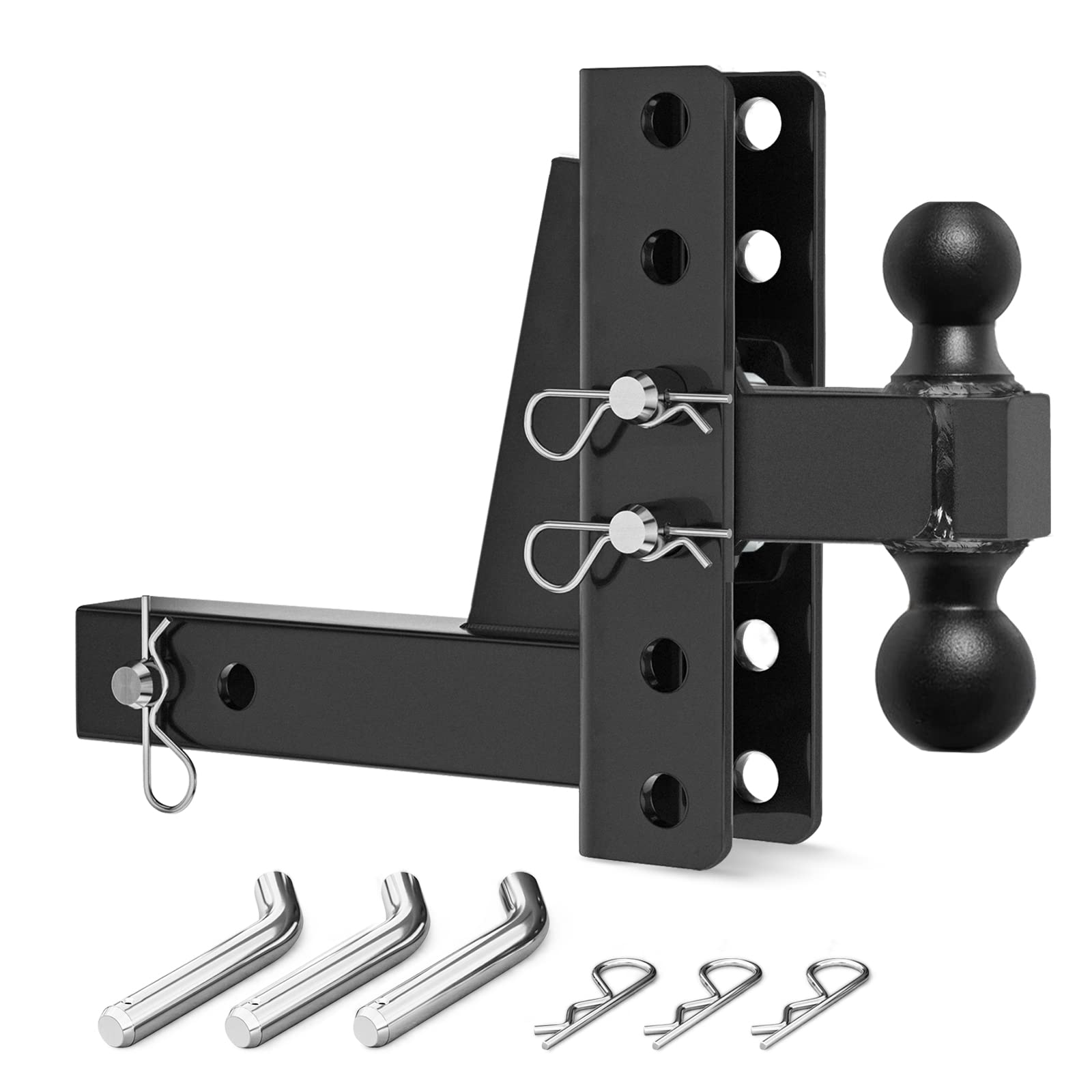 Buy PLIOSAUR Adjustable Trailer Hitch，Adjustable Hitch 2 inch Receiver ...