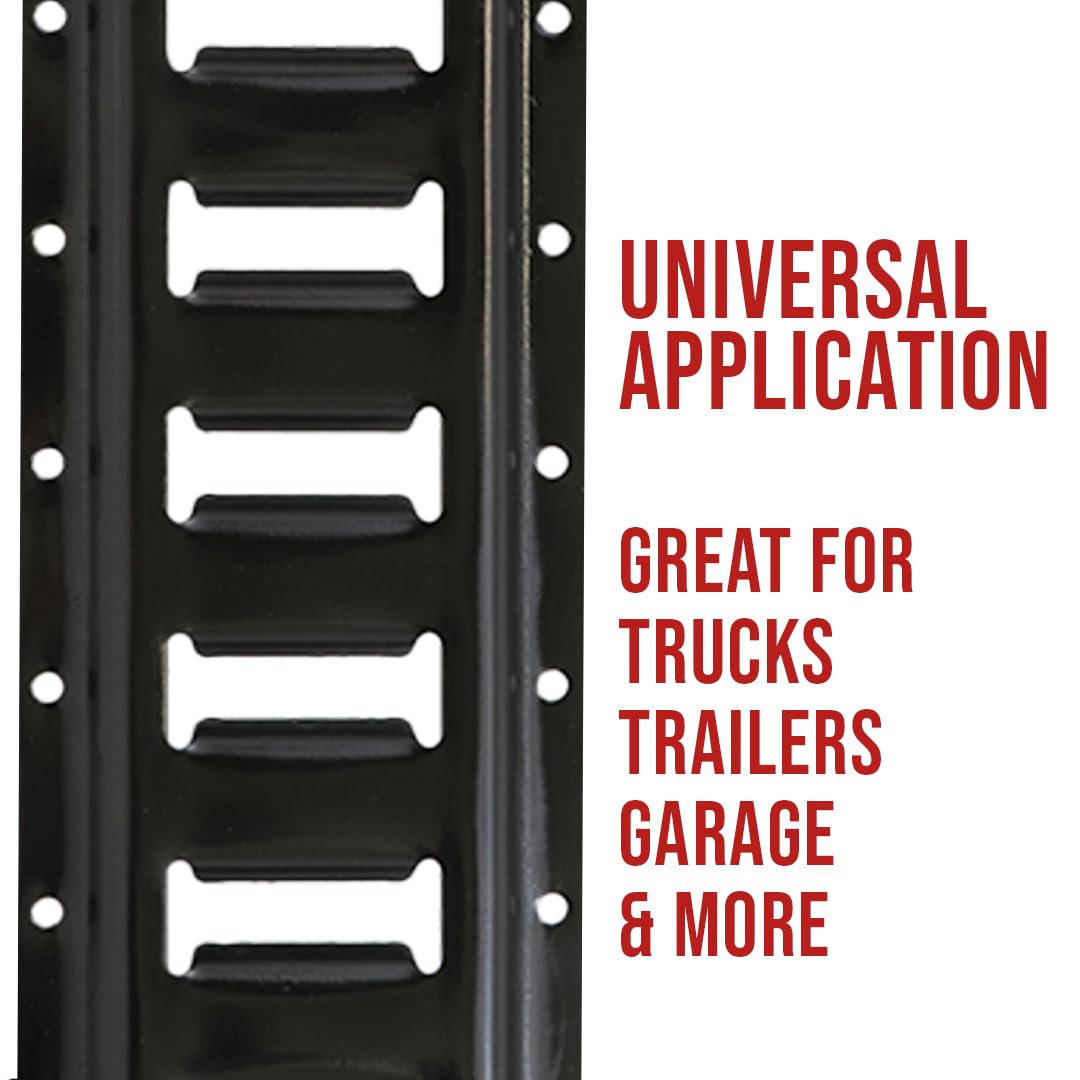 Snapklik.com : Tool 2 Pack E-Tracks - 2 Feet Length, E Track Tie Down ...