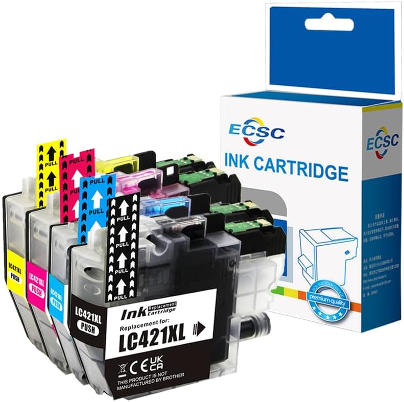 ECSC Compatible Ink Cartridge 421XL For Printer, Compatible with ...