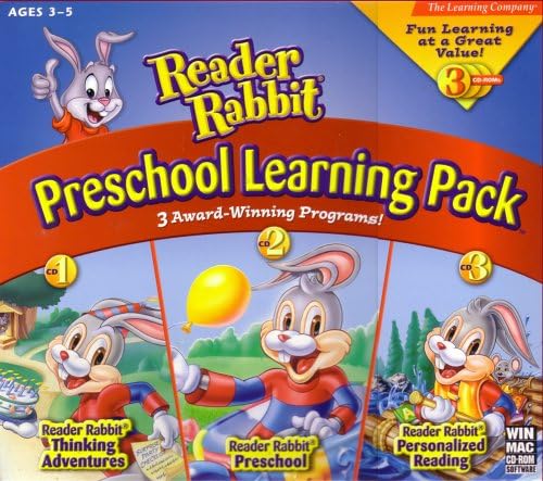 Reader Rabbit Learning Pack - PC/Mac : Amazon.com.mx: Software
