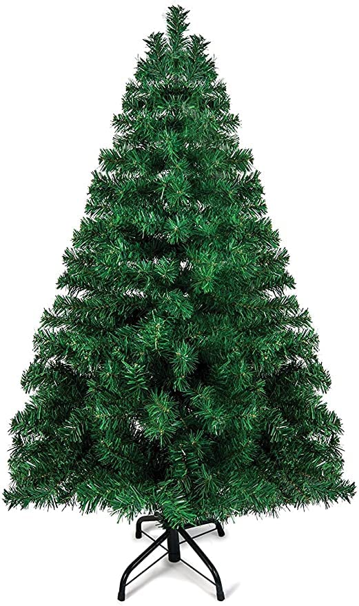 Buy Wah Store!! Christmas Tree 5 Feet Tall 500 Tips, Shiny Green ...