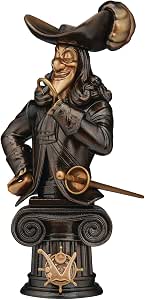 Amazon.com: Disney Villains Series: Captain Hook BUST-021 PVC Statue ...