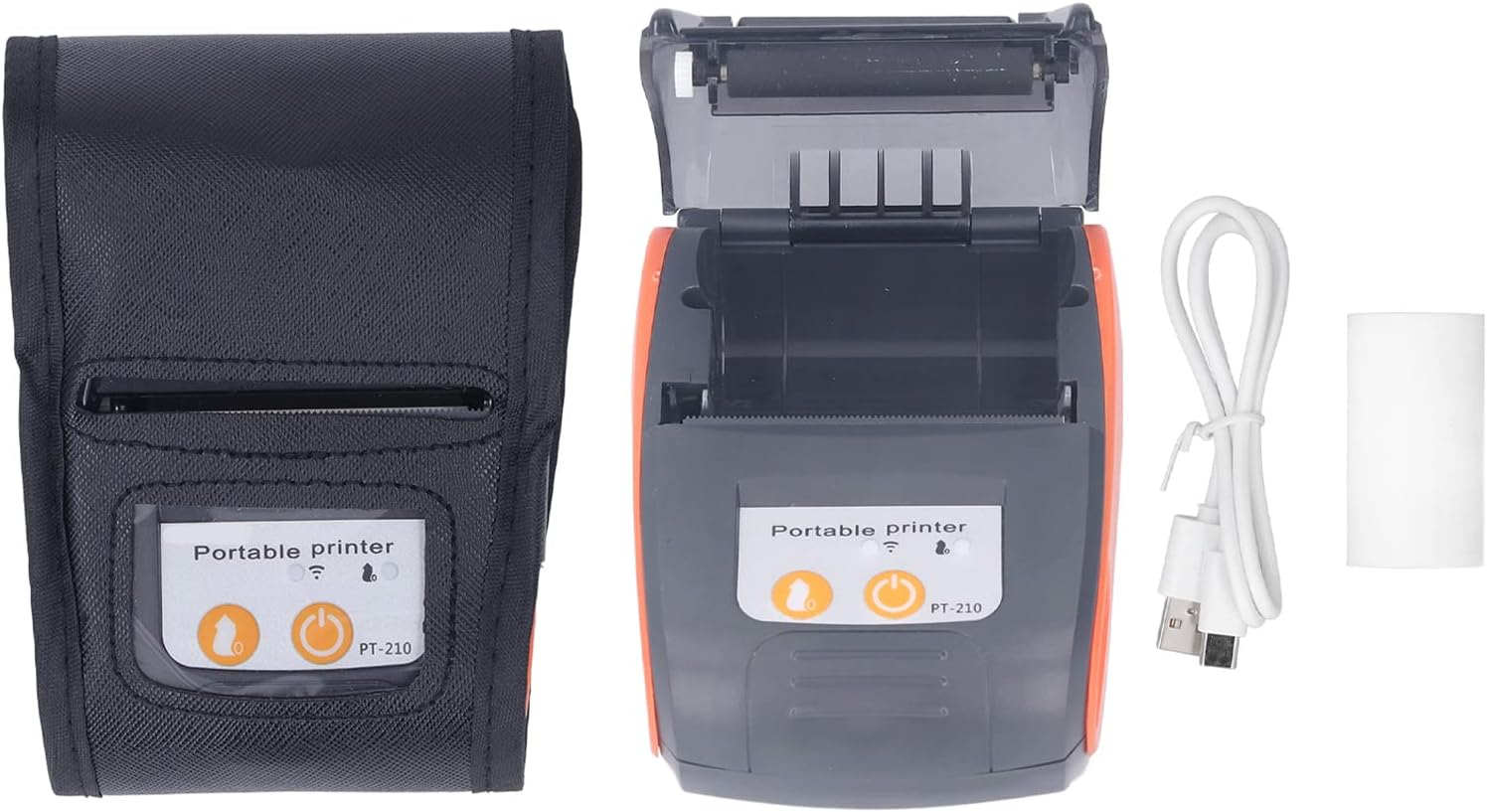 PT 210 Thermal Receipt Printer, Bluetooth Wireless Mini Bill Printer ...