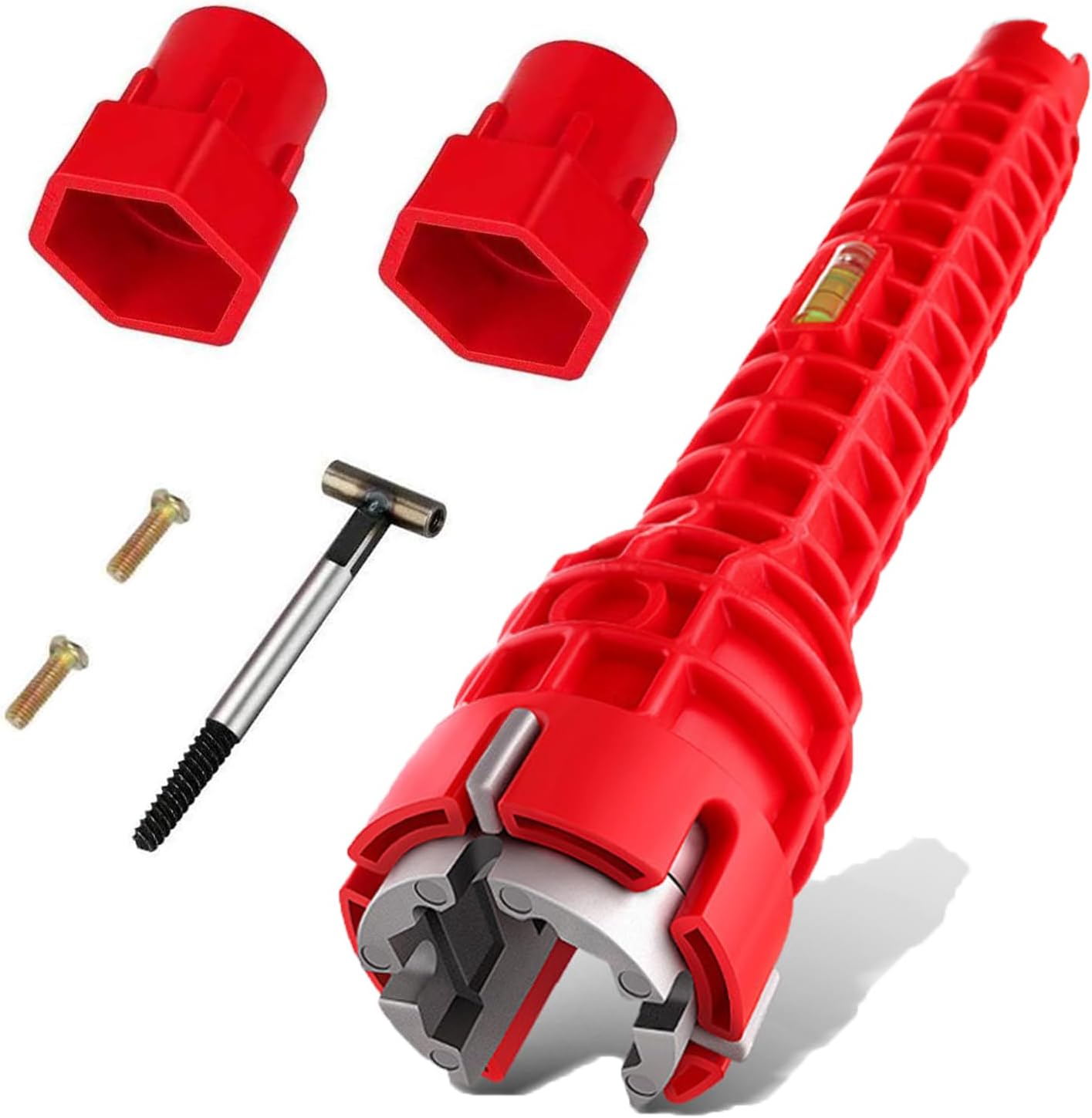 1set Basin Wrench & Tap Spanner - 8 in 1 Multi Purpose Faucet Installer ...