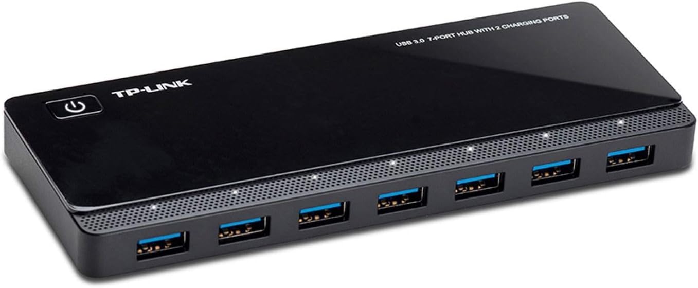 Amazon.com: Tripp Lite 7-Port USB-A Mini Hub - USB 3.2 Gen 1, Up to 5 ...