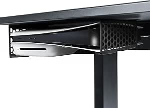Stealth Mount for PS5 Slim, Under-Desk Console Mount with Ventilation ...
