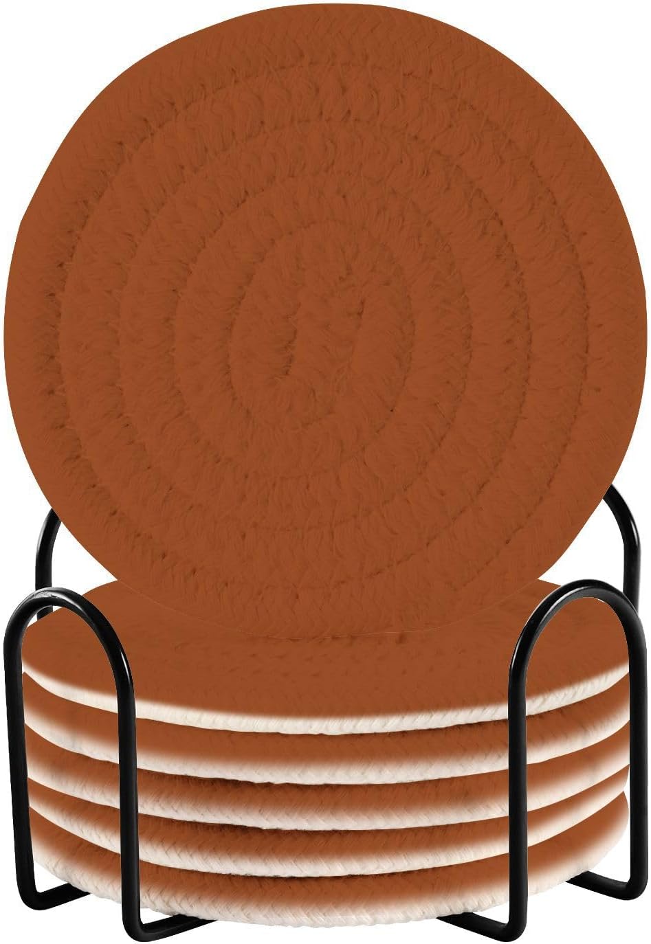 Amazon.com: Terracotta Plain Coasters Absorbent Drink Coasters for Home ...