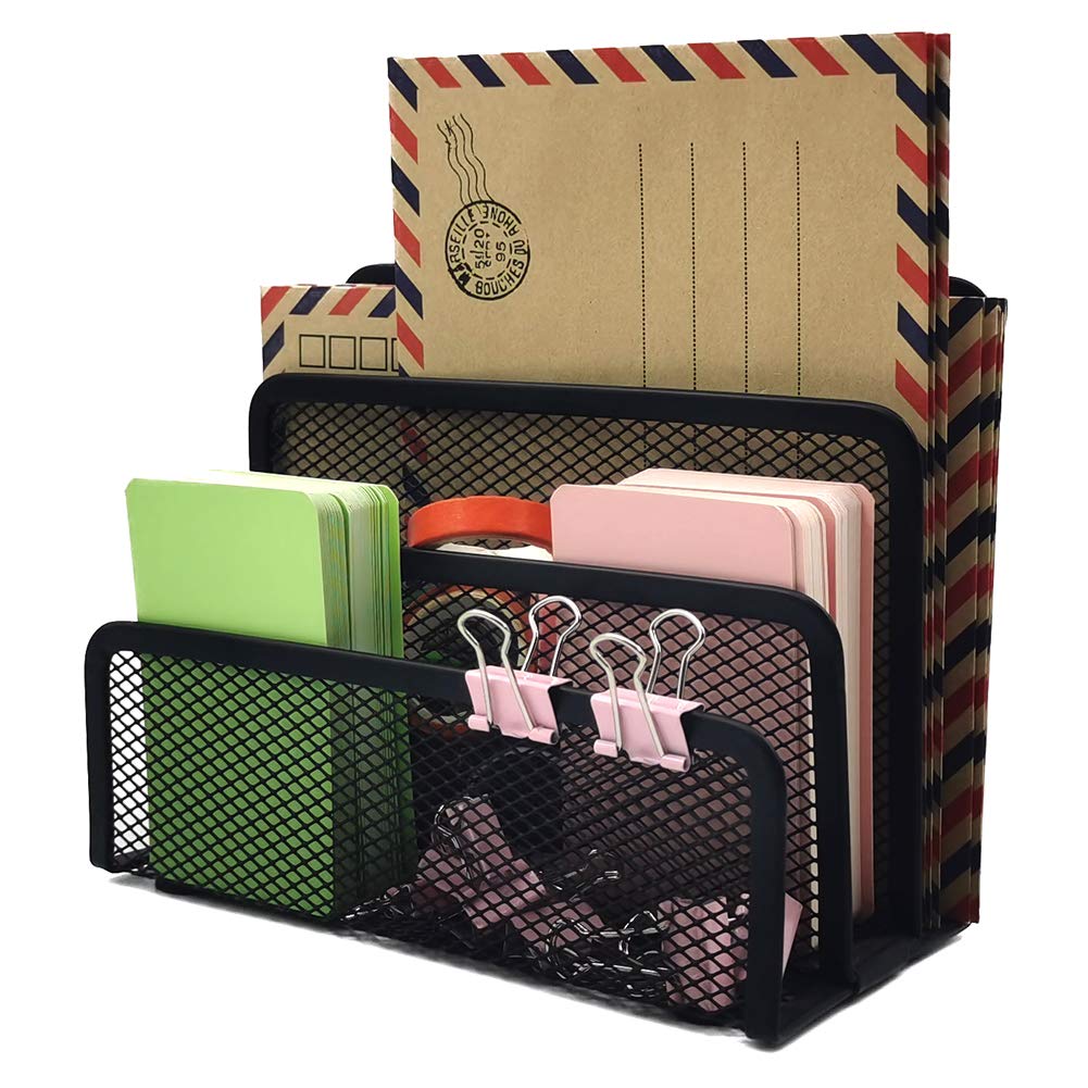 Snapklik.com : EASEPRES Desk Mail Organizer, Office Small Desktop Metal ...