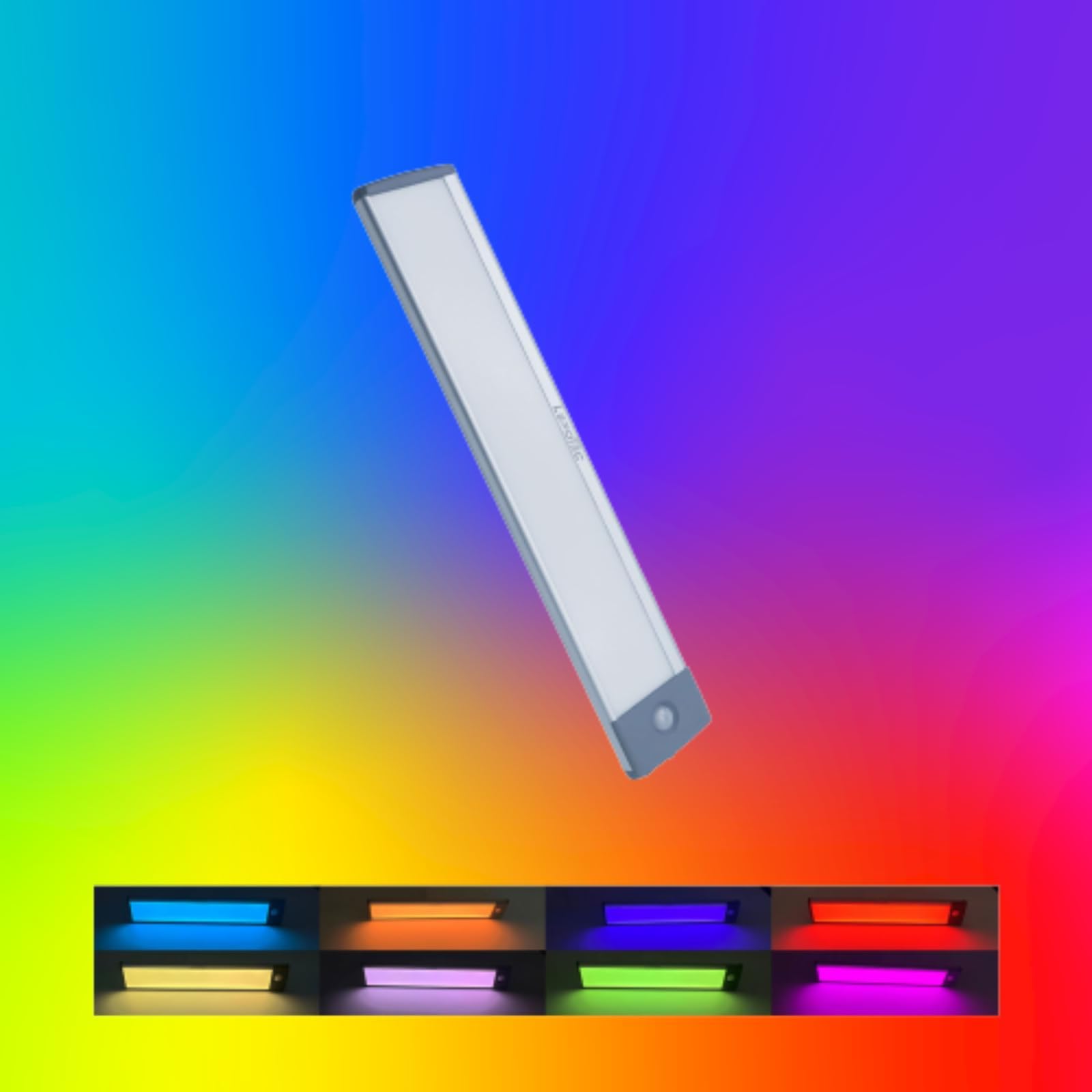 LEPOTEC Wireless Magnetic Light Bar, RGB Screenbar Light Desk Lamp ...