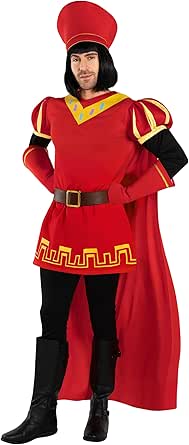 Amazon.com: Morph Red Fairytale Lord Costume Men, Funny Halloween ...